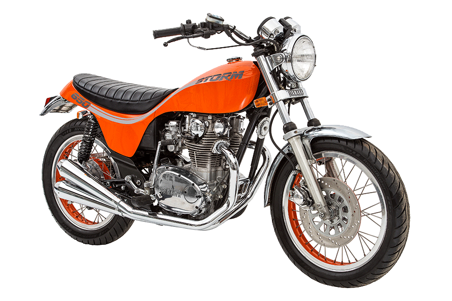 Un kit per la Yamaha XS replica la Triumph X-75 Hurricane