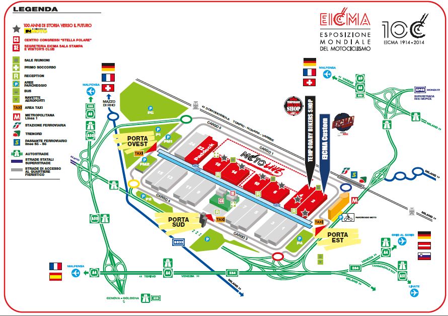 EICMA 2014, date, novità moto, prezzi biglietti e come arrivare