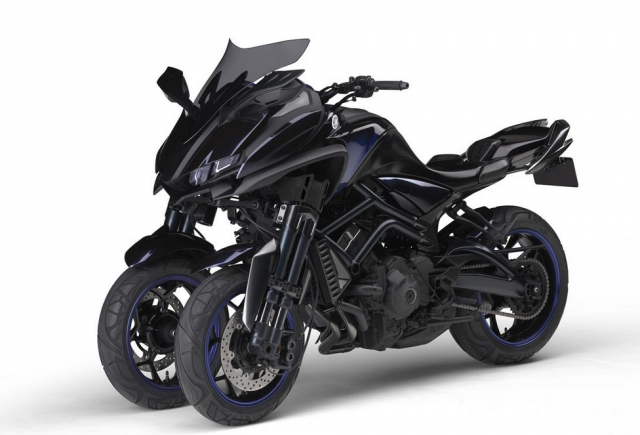 Yamaha MWT-9, la moto a tre ruote entrerà in produzione nel 2017