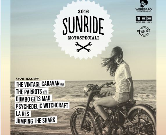 SunRide 2016, moto in festa a Pesaro dal 24 giugno