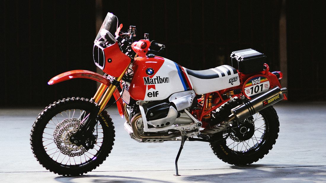 BMW RSD Dakar GS, omaggio di Ronald Sands alla GS di Gaston Rahier