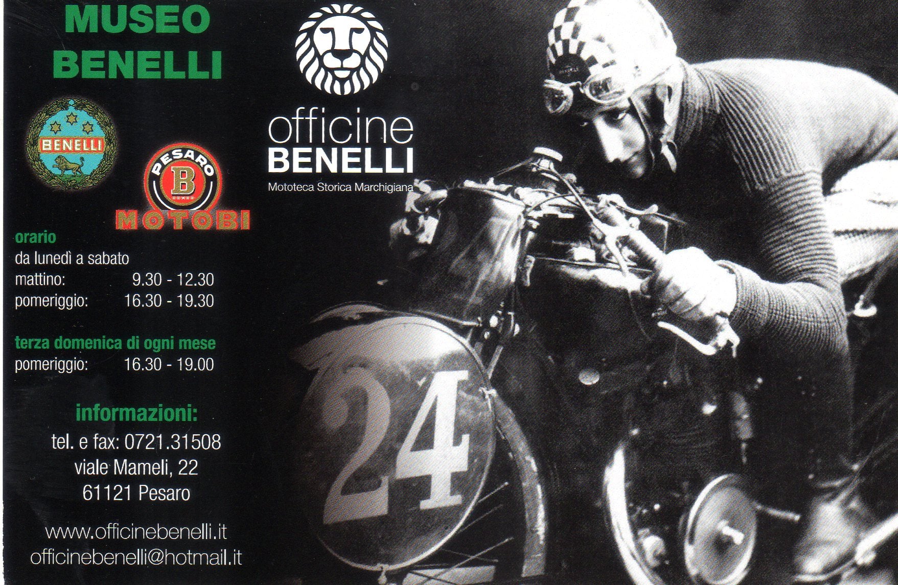 Il Museo Officine Benelli riapre con la collezione Morbidelli