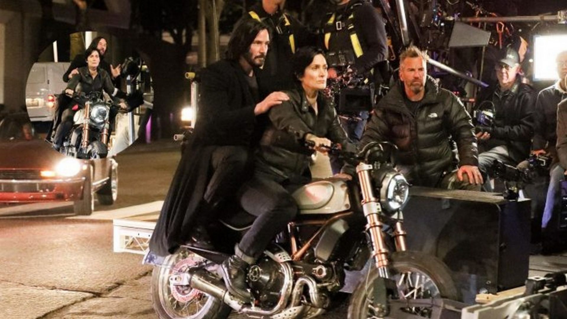 Matrix Resurrection, c'è anche una Ducati Scrambler