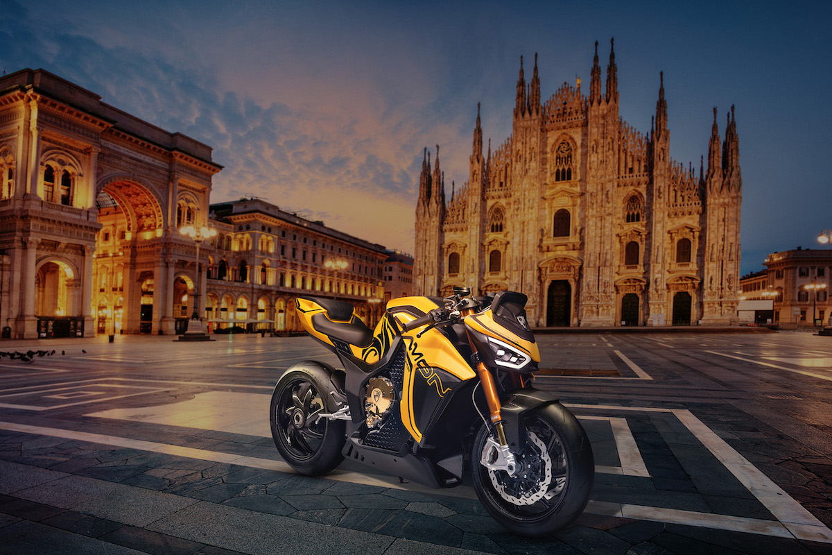 A EICMA 2022, Damon Motors presenta la HyperFighter Colossus
