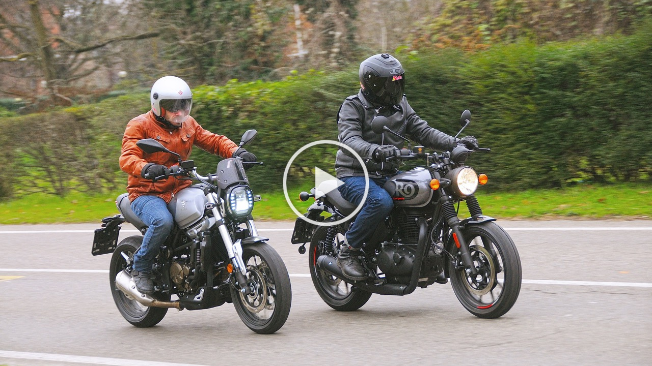 Video confronto: Royal Enfield HNTR 350 vs Voge Trofeo 300 ACX Scrambler